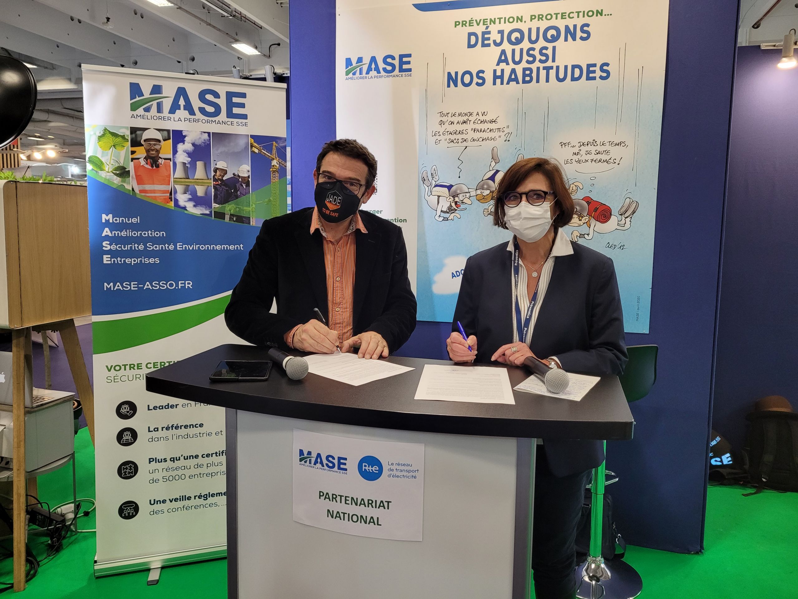 Partenariat RTE – MASE – MASE FRANCE et INTERNATIONAL