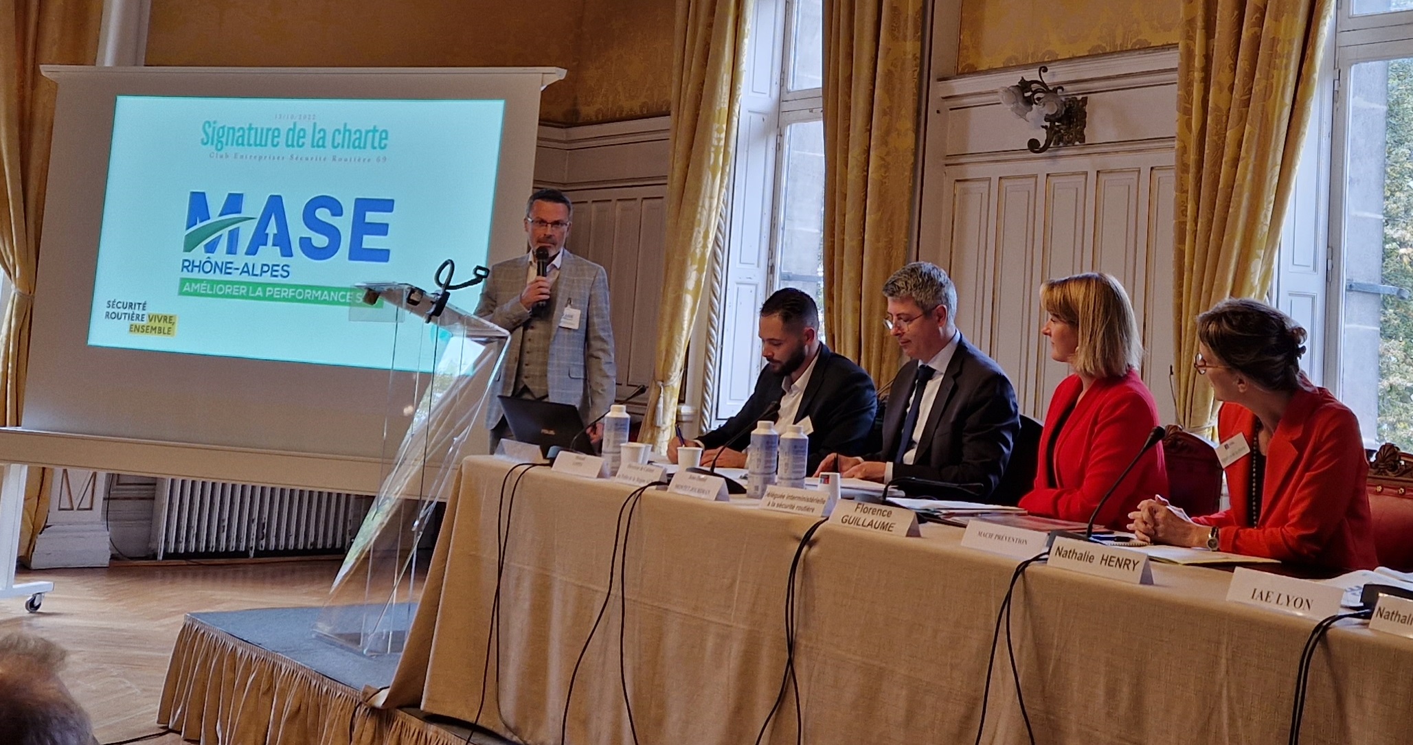 Signature de la charte sécurité routière – MASE FRANCE et INTERNATIONAL