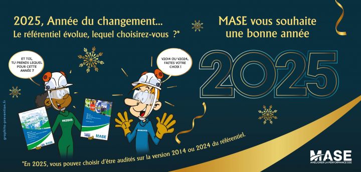 Vœux 2025 de MASE - MASE FRANCE et INTERNATIONAL